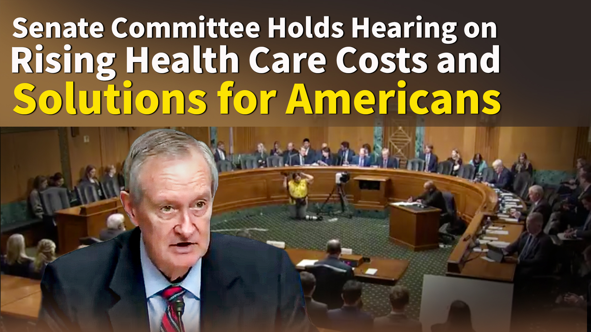 LIVE NOW: Senate Committee Holds Hearing on Rising Health Care Costs ...
