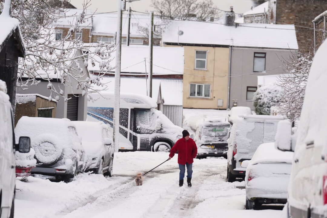 Wintry Conditions to Continue Around the Coasts After 7Cm of Snow ...