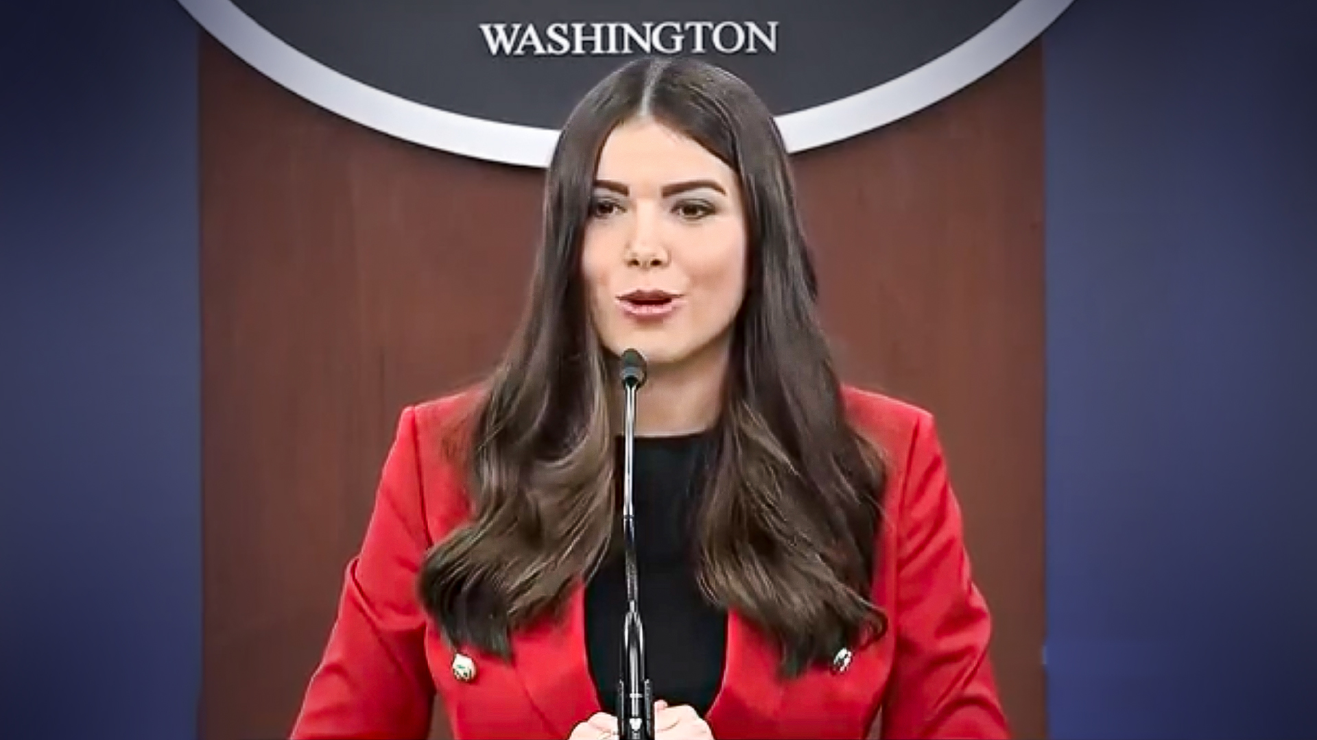 Pentagon Press Secretary Wilson Holds a Press Briefing | EpochTV