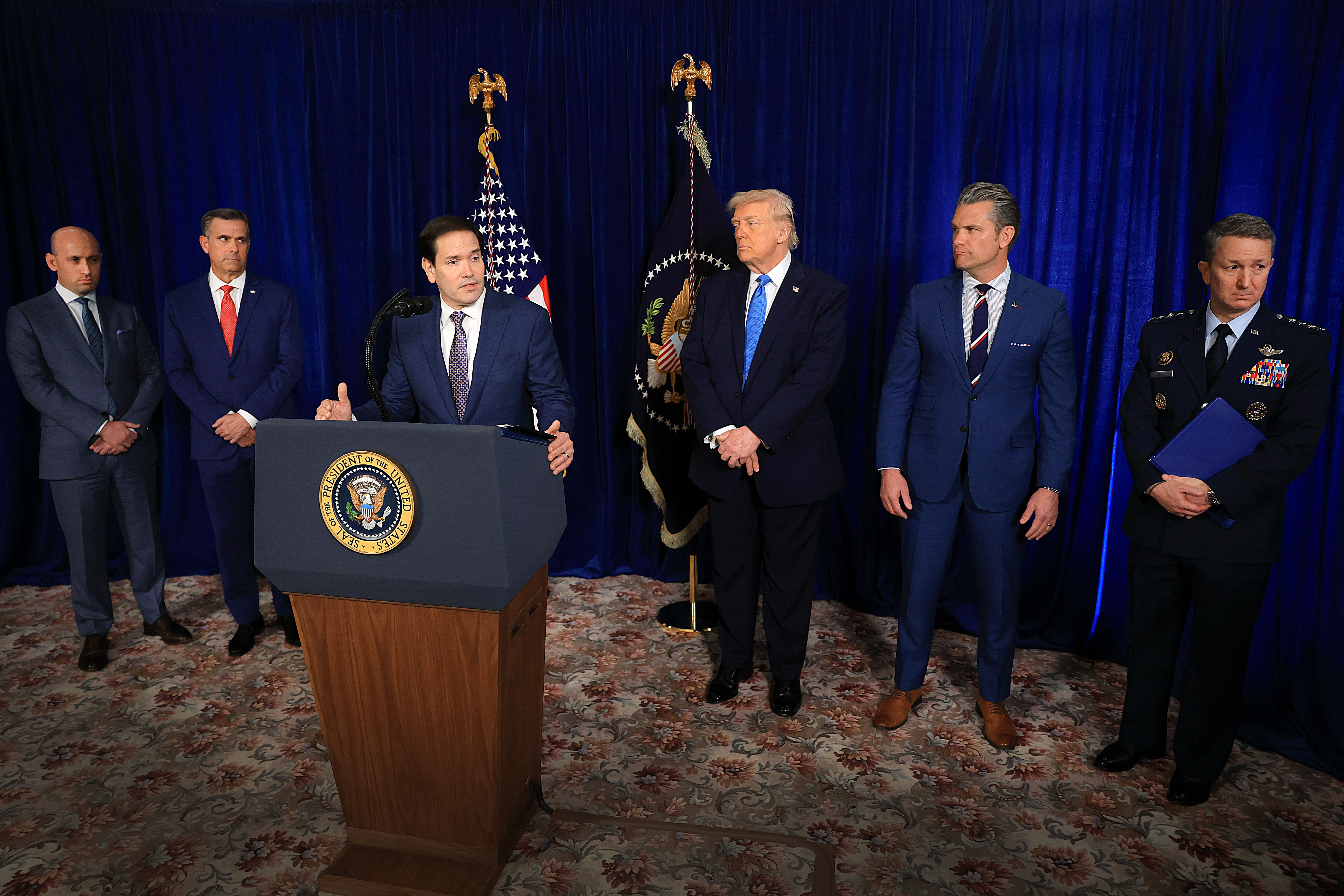 Rubio, Hegseth Make Remarks After Briefing the House and Senate on ...