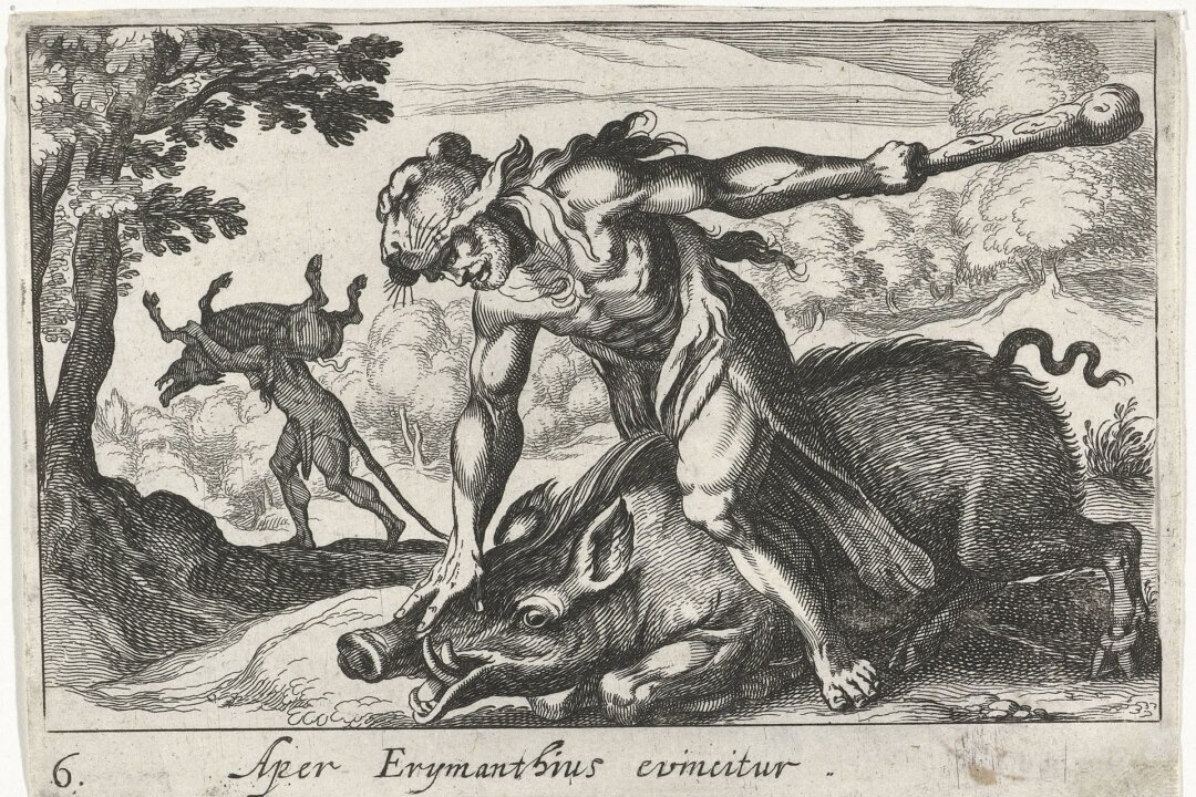 Channeled Rage: Herakles and the Erymanthian Boar | The Epoch Times
